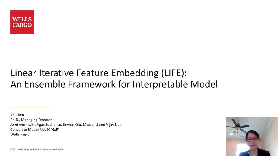Linear Iterative Feature Embedding Life A New Interpretable Ensemble Machine Learning Model 