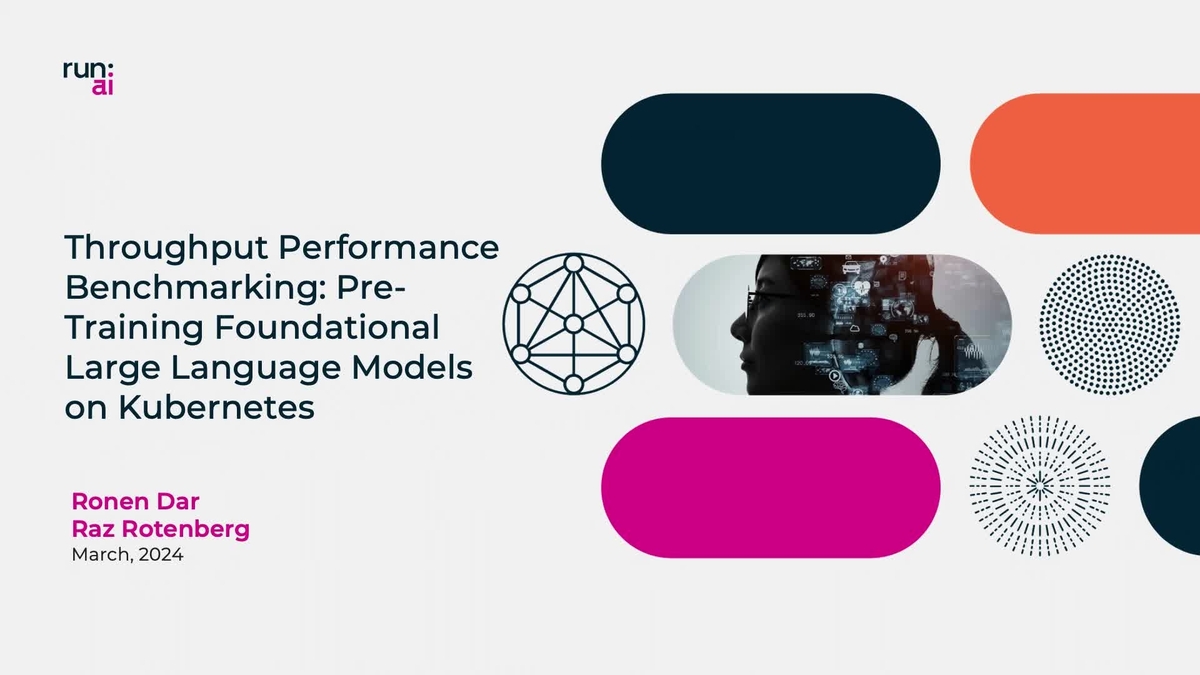 Throughput Performance Benchmarking Pre Training Foundational Large Language Models On