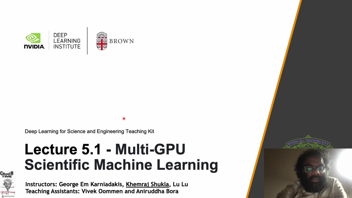 51 Multi Gpu Scientific Machine Learning Dli Teaching Kits 2023