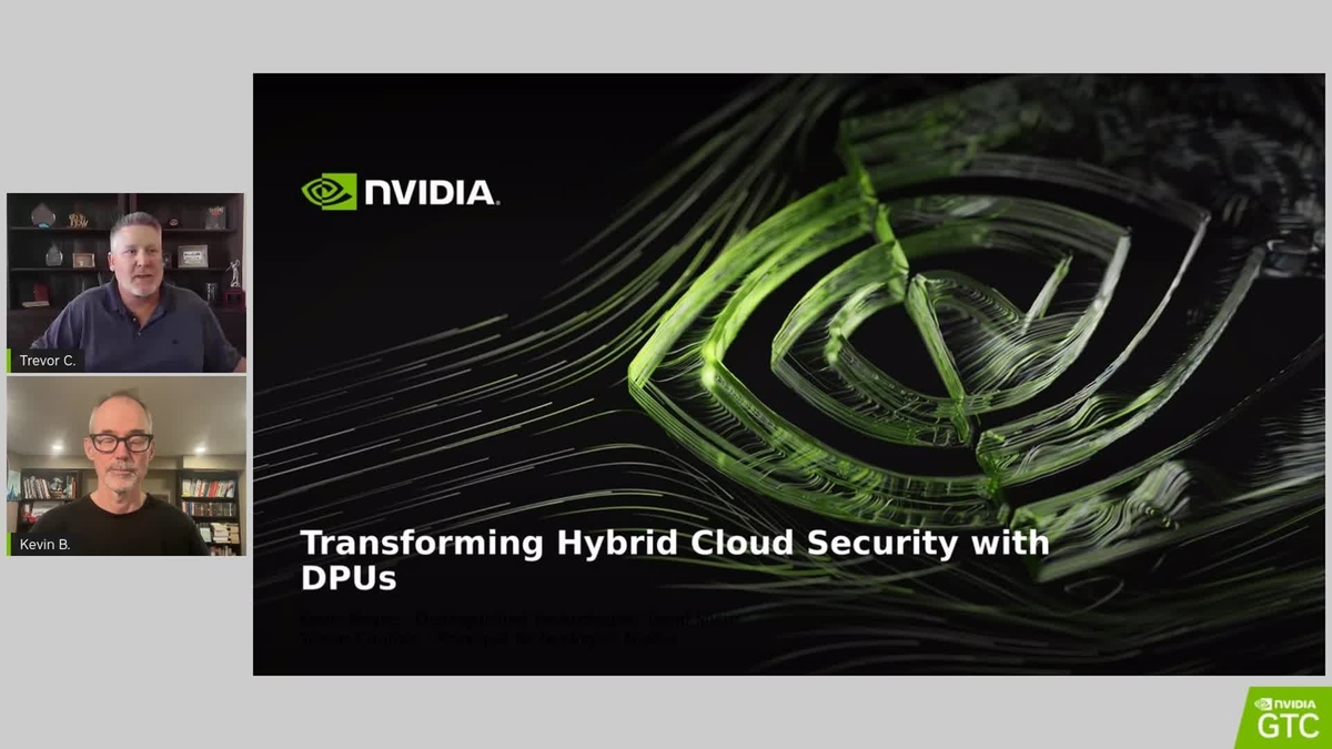 Transforming Hybrid Cloud Security With Dpus Gtc Digital September 2022 Nvidia On Demand
