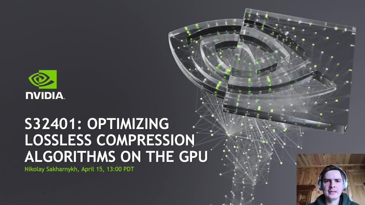 Optimizing Lossless Compression Algorithms On The Gpu Gtc Digital April 2021 Nvidia On Demand