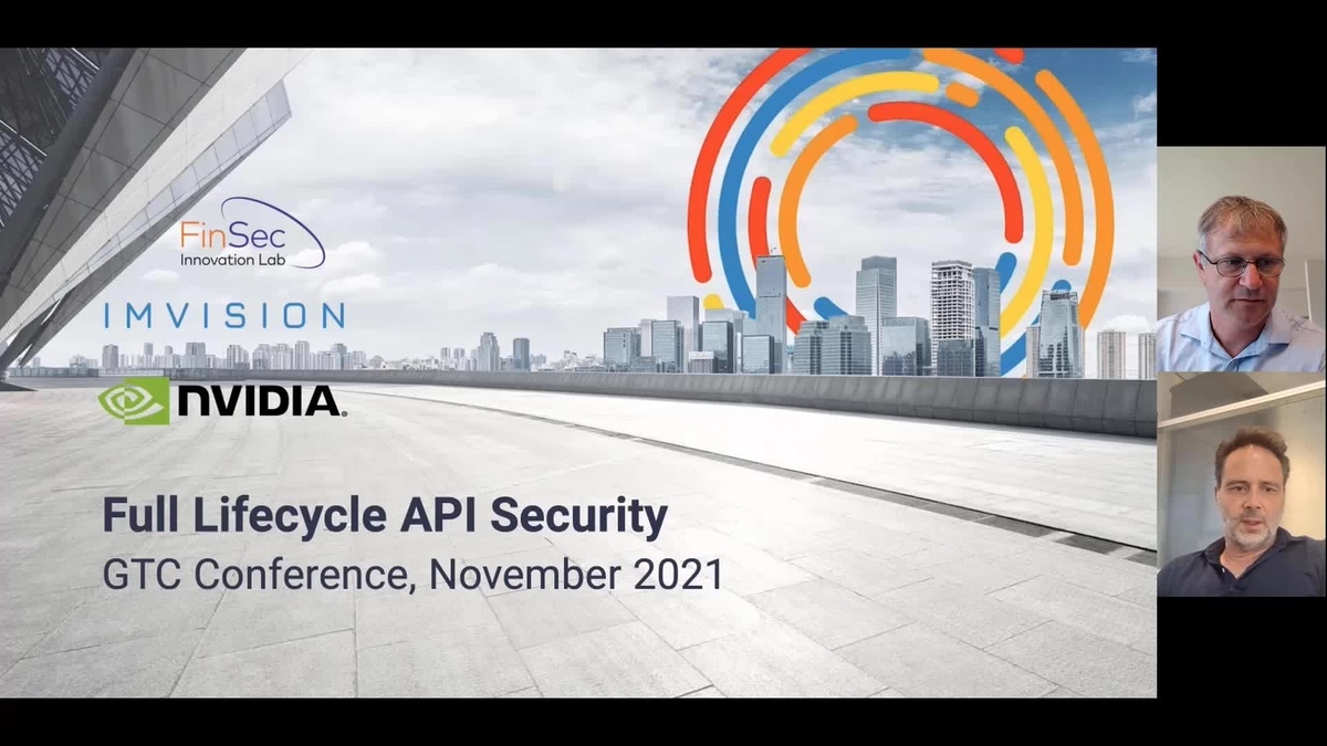 Accelerated Ai Based Api Security Gtc Digital November 2021 Nvidia On Demand