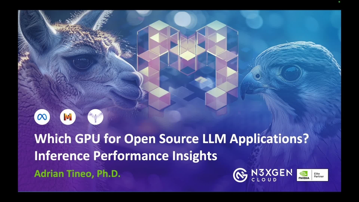 Which GPU for Open Source LLM Applications? Inference Performance ...