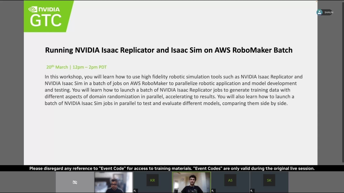 Scaling Robotic Simulation In The Cloud With Nvidia Isaac Sim And Aws