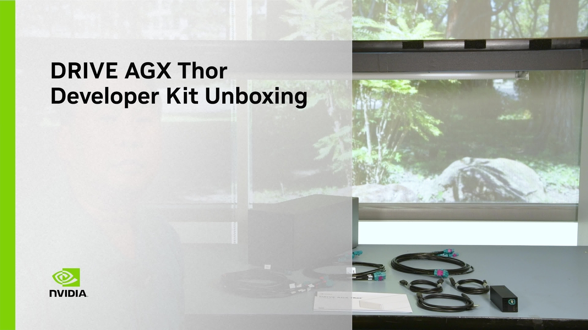 Unboxing the DRIVE AGX Thor Developer Kit | Other 2025 | NVIDIA On-Demand