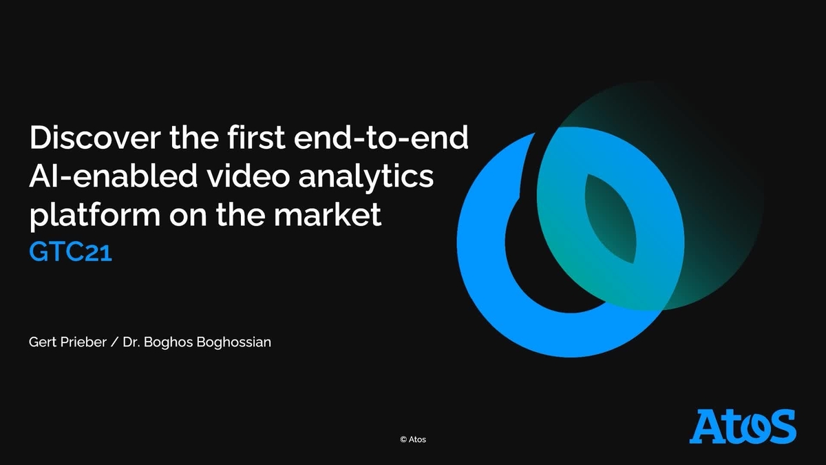 Discover The First End To End Ai Enabled Video Analytics Platform On