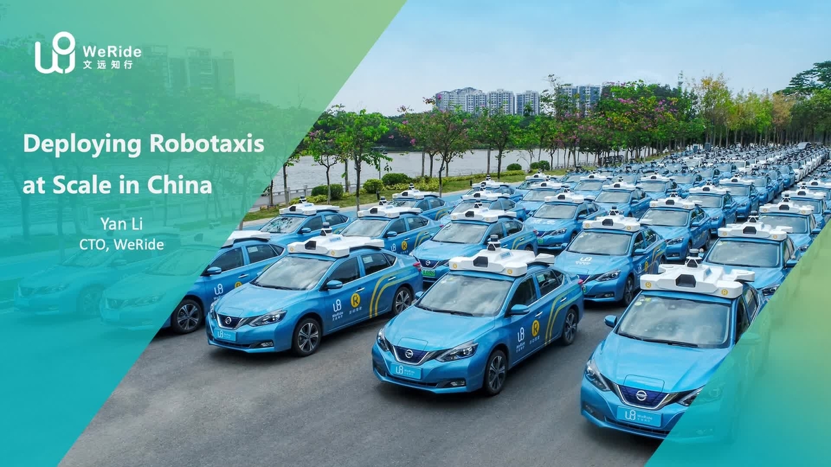 Deploying Robotaxis at Scale in China | GTC Digital October 2020 ...