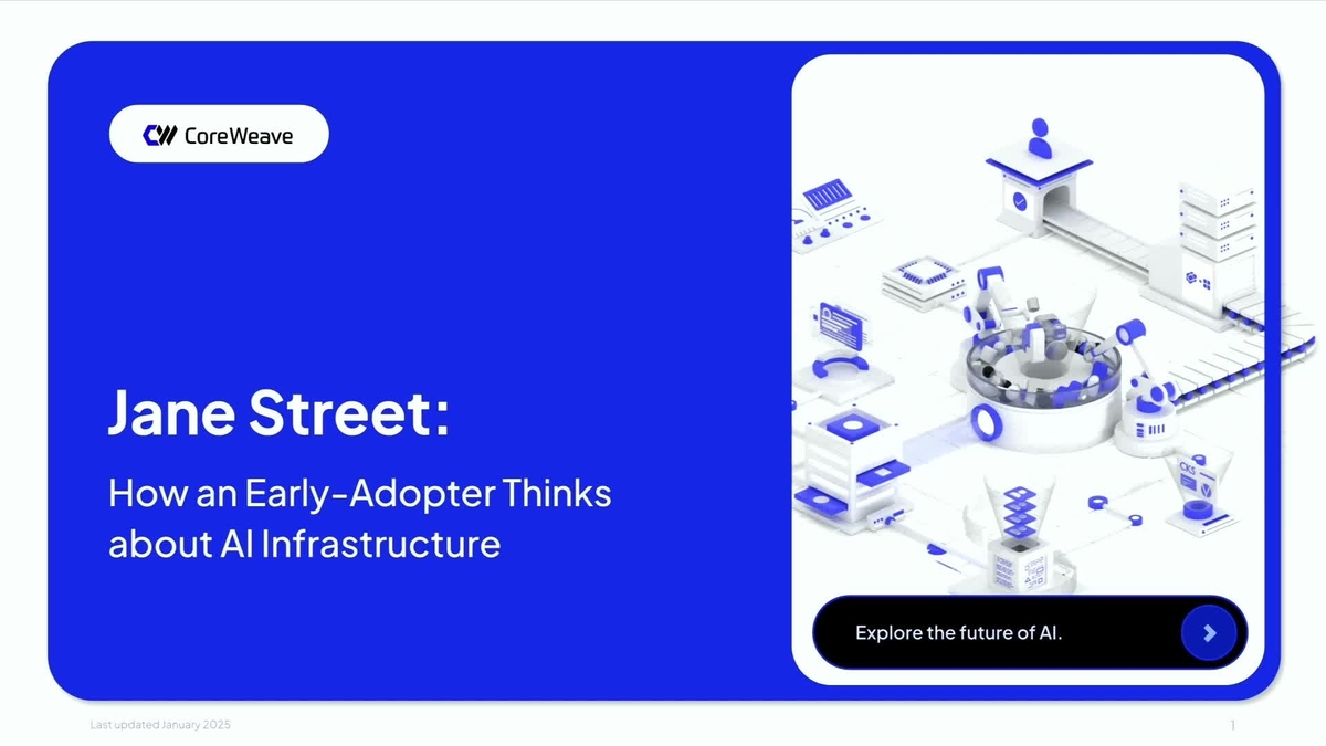 Jane Street: How an Early AI Adopter Thinks About Infrastructure ...