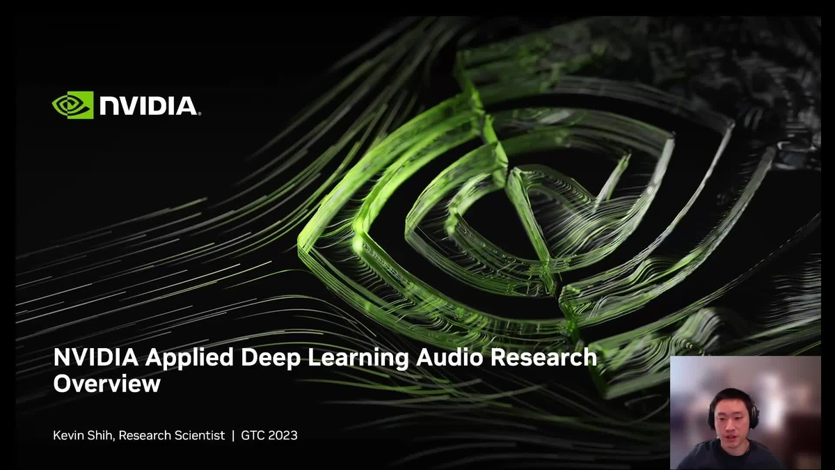 Audio Research At Nvidias Applied Deep Learning Research Gtc Digital Spring 2023 Nvidia On