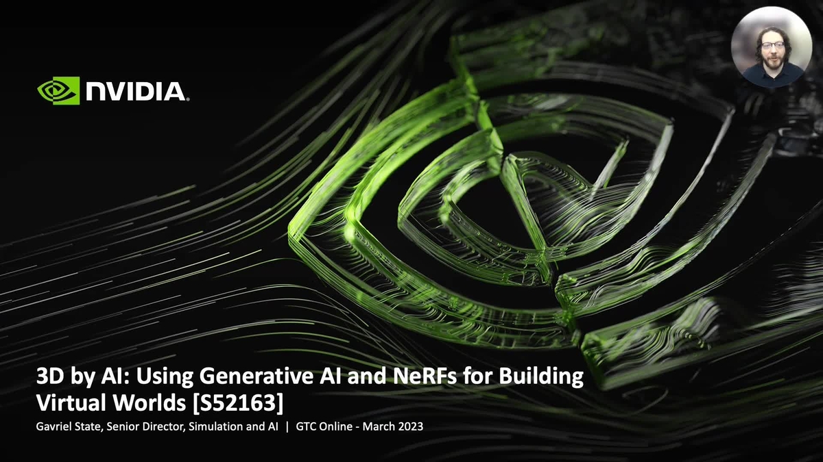 3d By Ai Using Generative Ai And Nerfs For Building Virtual Worlds Gtc Digital Spring 2023