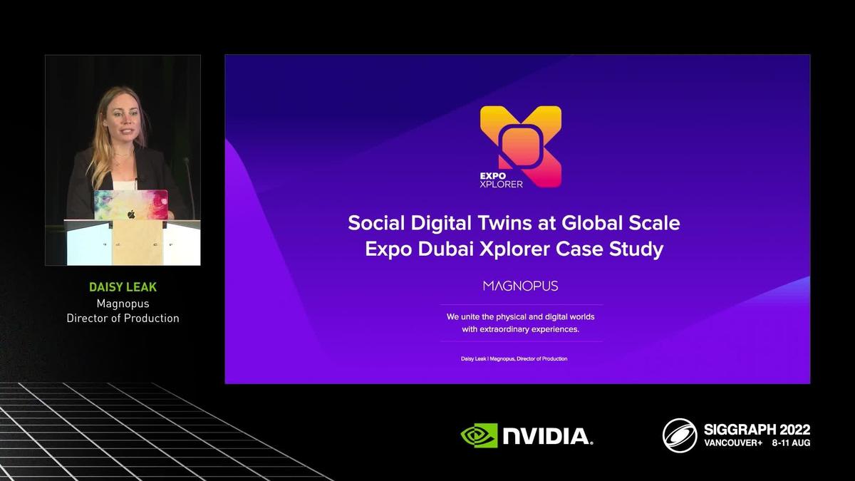 Globally Connected Immersive Experiences: A Case Study of Magnopus's Expo Dubai Xplorer | NVIDIA ...