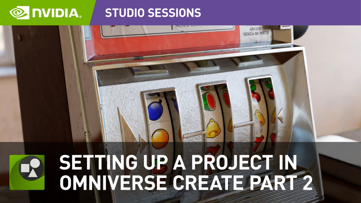 Setting Up A Project In Nvidia Omniverse Create Part 2 Lighting And Rendering Omniverse 2020