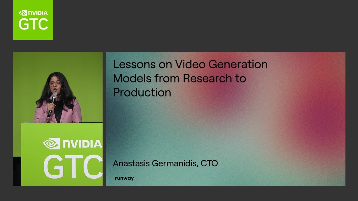 Lessons on Video Generation Models from Research to Production | GTC 24 2024 | NVIDIA On-Demand