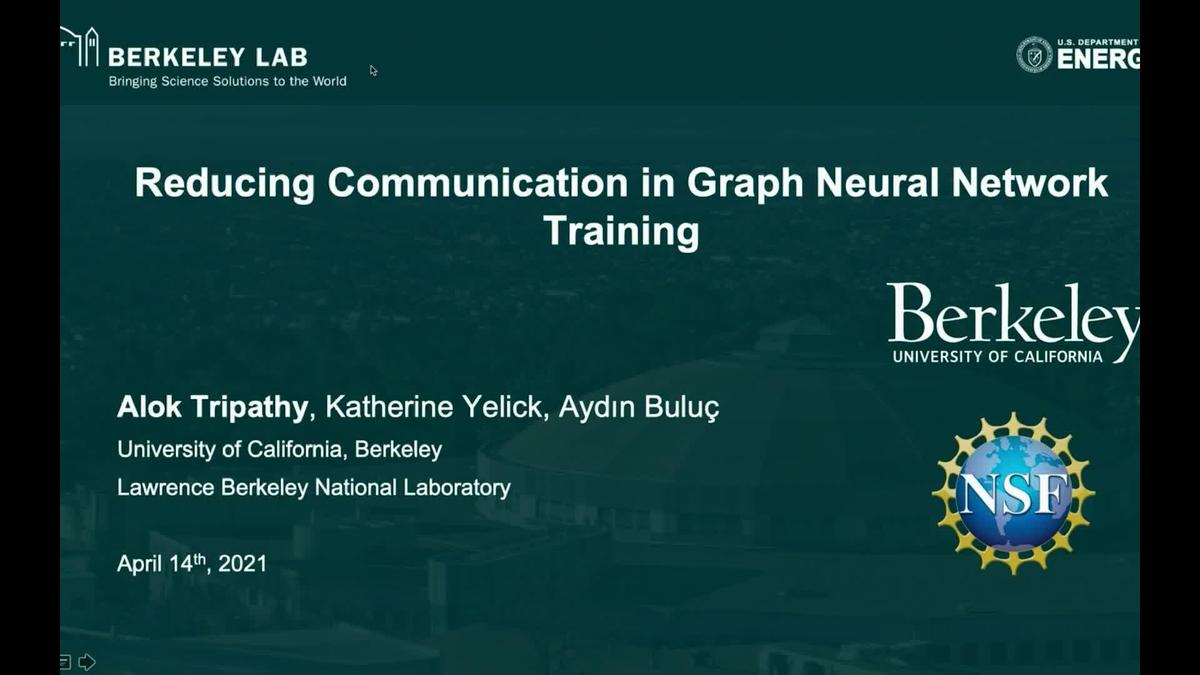 Reducing Communication In Graph Neural Network Training Gtc Digital April 2021 Nvidia On Demand