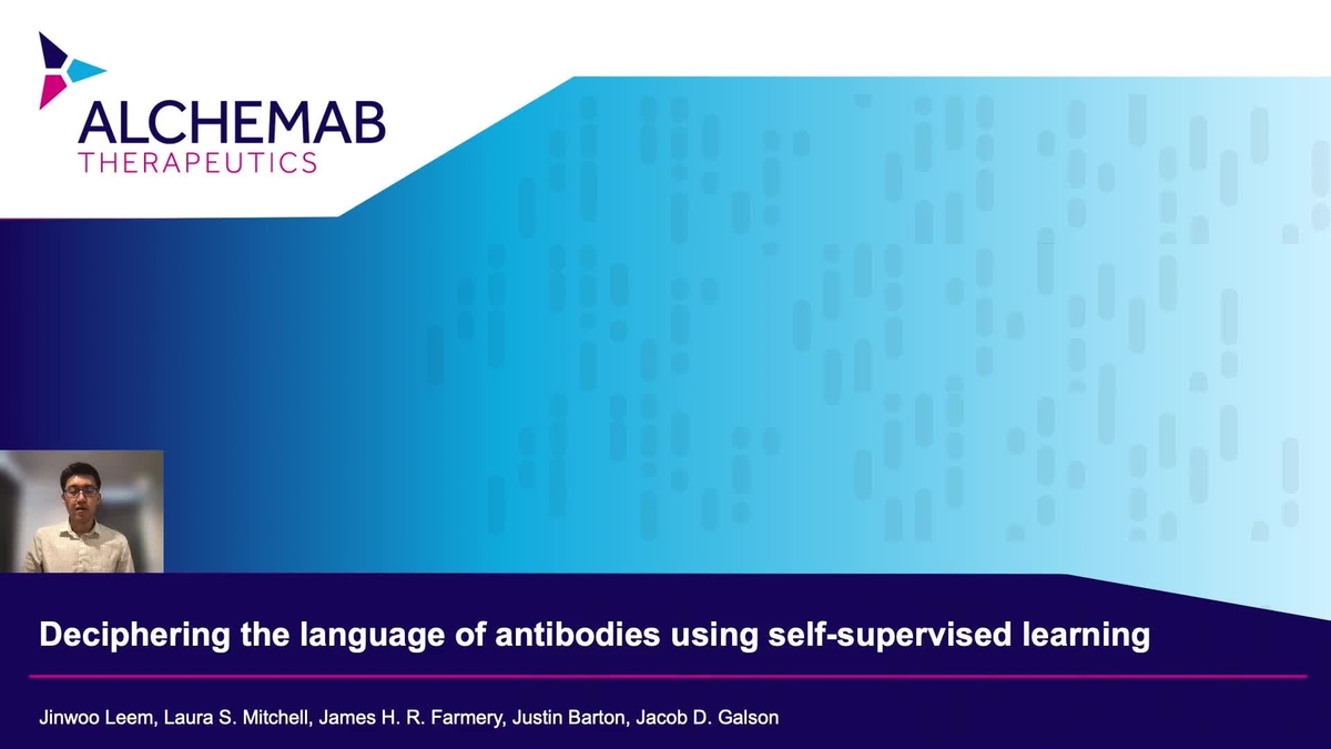 Deciphering The Language Of Antibodies Using Self Supervised Learning Gtc Digital Spring 2022
