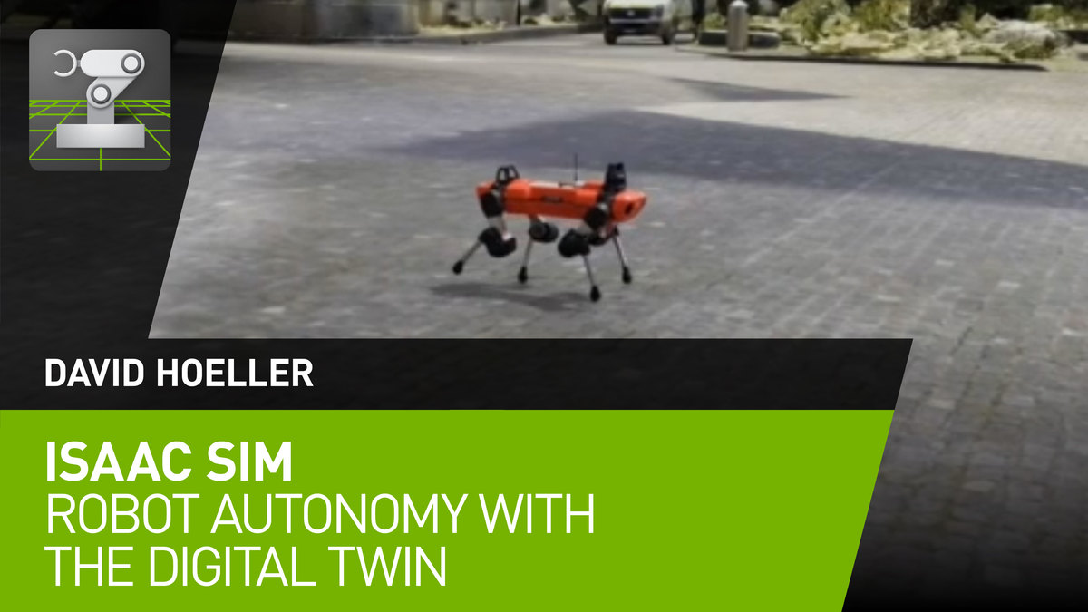 Isaac Sim Robot Autonomy With The Digital Twin Nvidia On Demand 