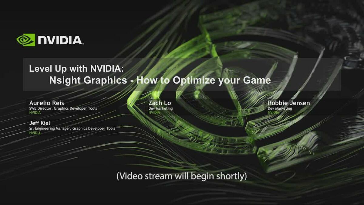 Level Up With Nvidia Nsight Graphics How To Optimize Your Game Other 2022 Nvidia On Demand
