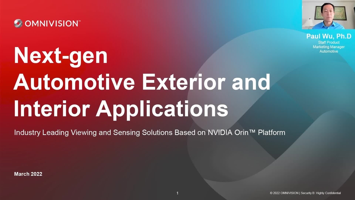 Next-Gen Interior and Exterior Applications with the Industry-Leading ...