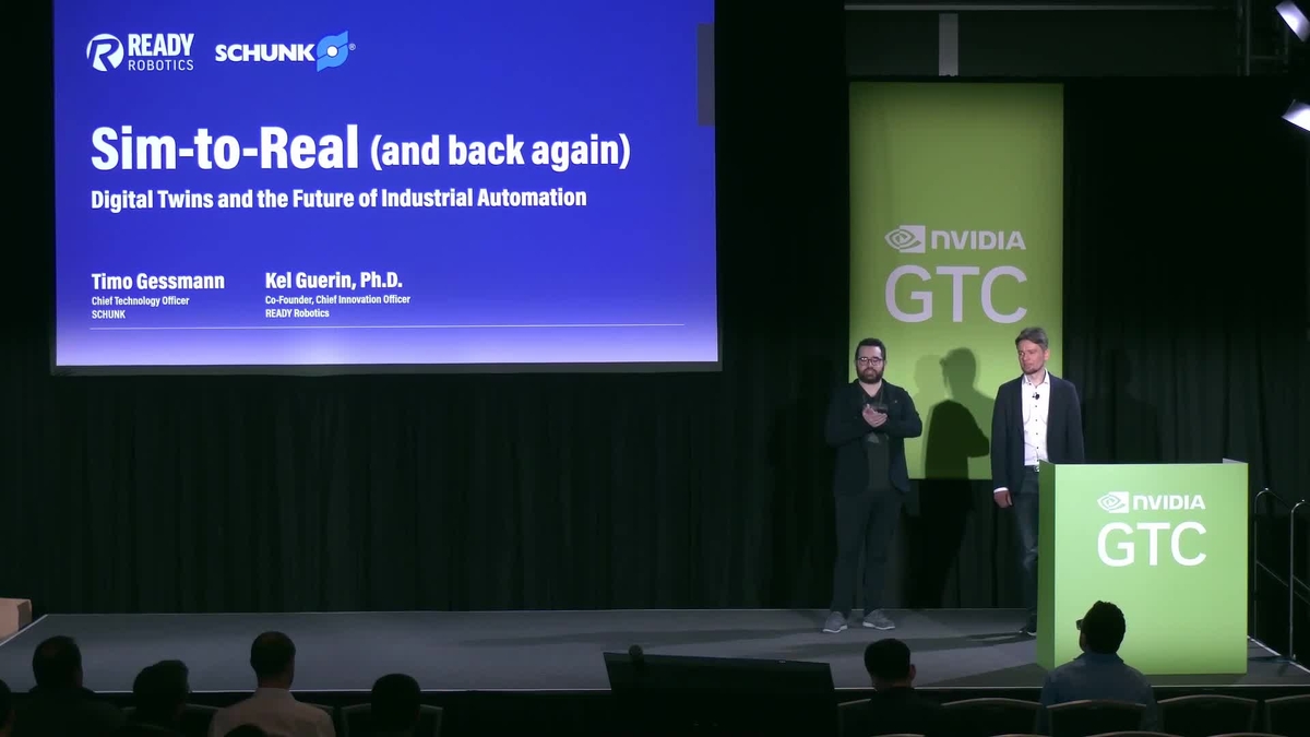 Sim To Real And Back Again Digital Twins Programming For Industrial Automation Gtc 24 2024