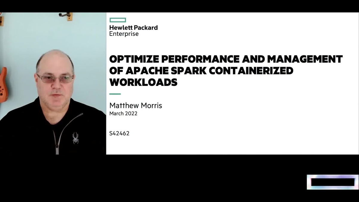 Optimize Performance And Management Of Apache Spark Containerized Workloads Presented By