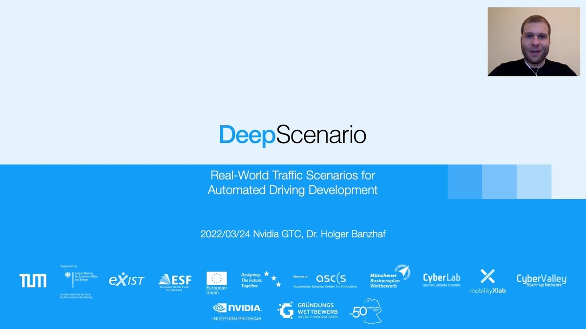 Real World Traffic Scenarios For Automated Driving Development Gtc