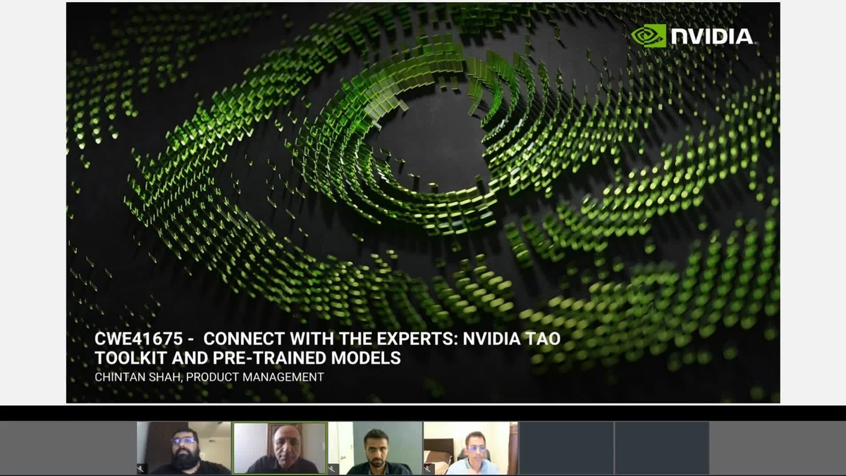 Connect With The Experts Nvidia Tao Toolkit And Pre Trained Models