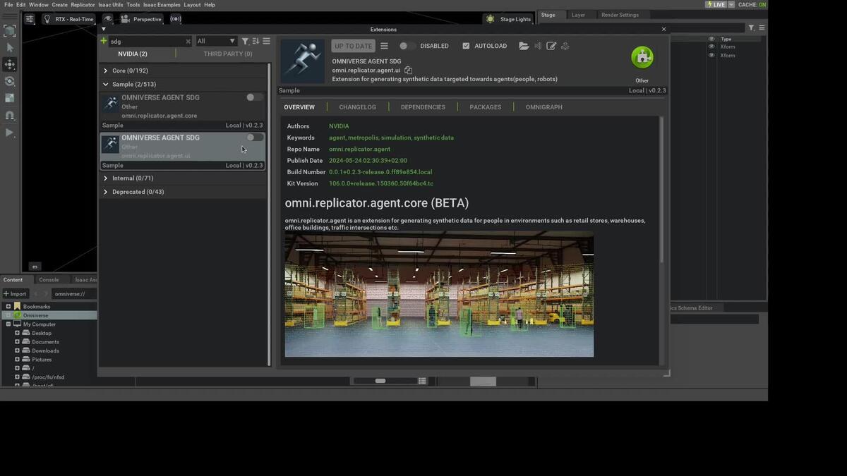 Use Issac Sim For Synthetic Data Generation For Multi Camera Tracking Other 2024 Nvidia On