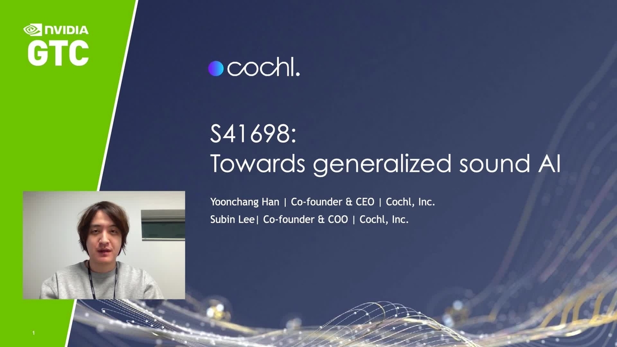 Toward Generalized Sound Ai Subtitles In Korean Gtc Digital Spring 2022 Nvidia On Demand