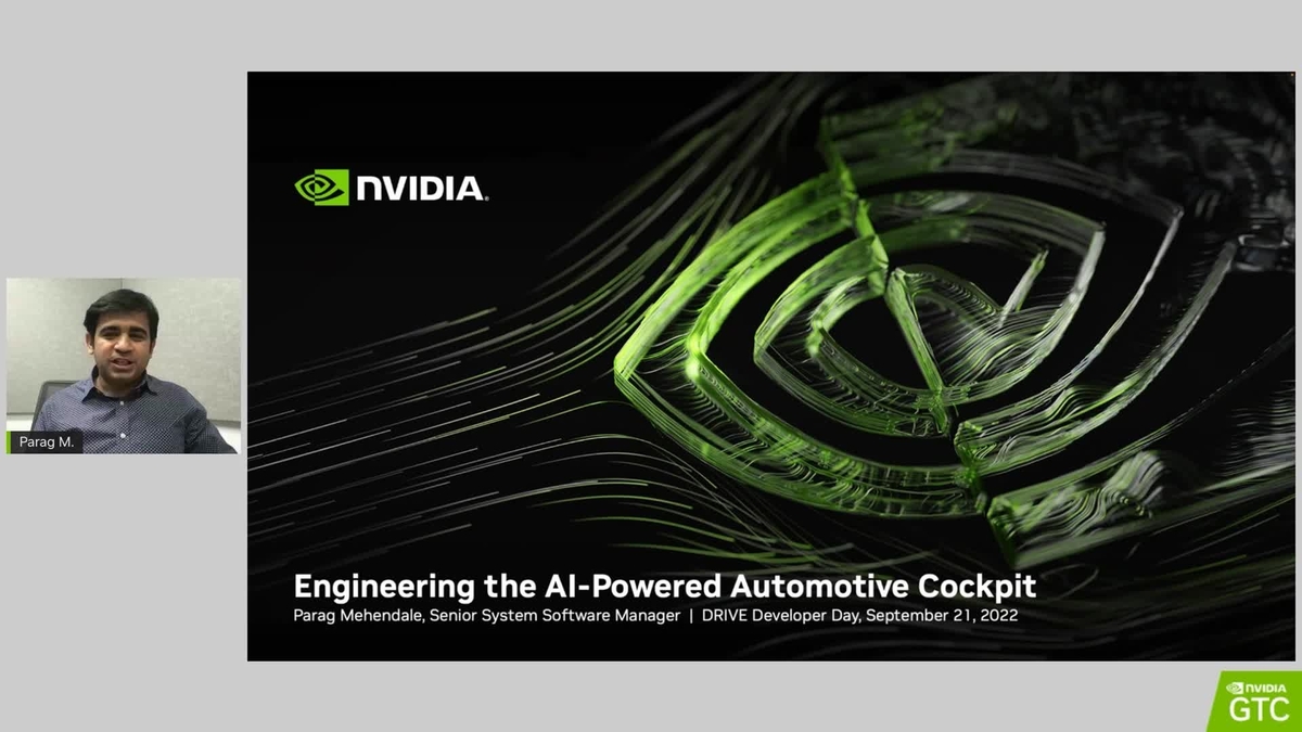 NVIDIA DRIVE Developer Day: Elevating the Passenger Experience with Intelligent In-Vehicle ...