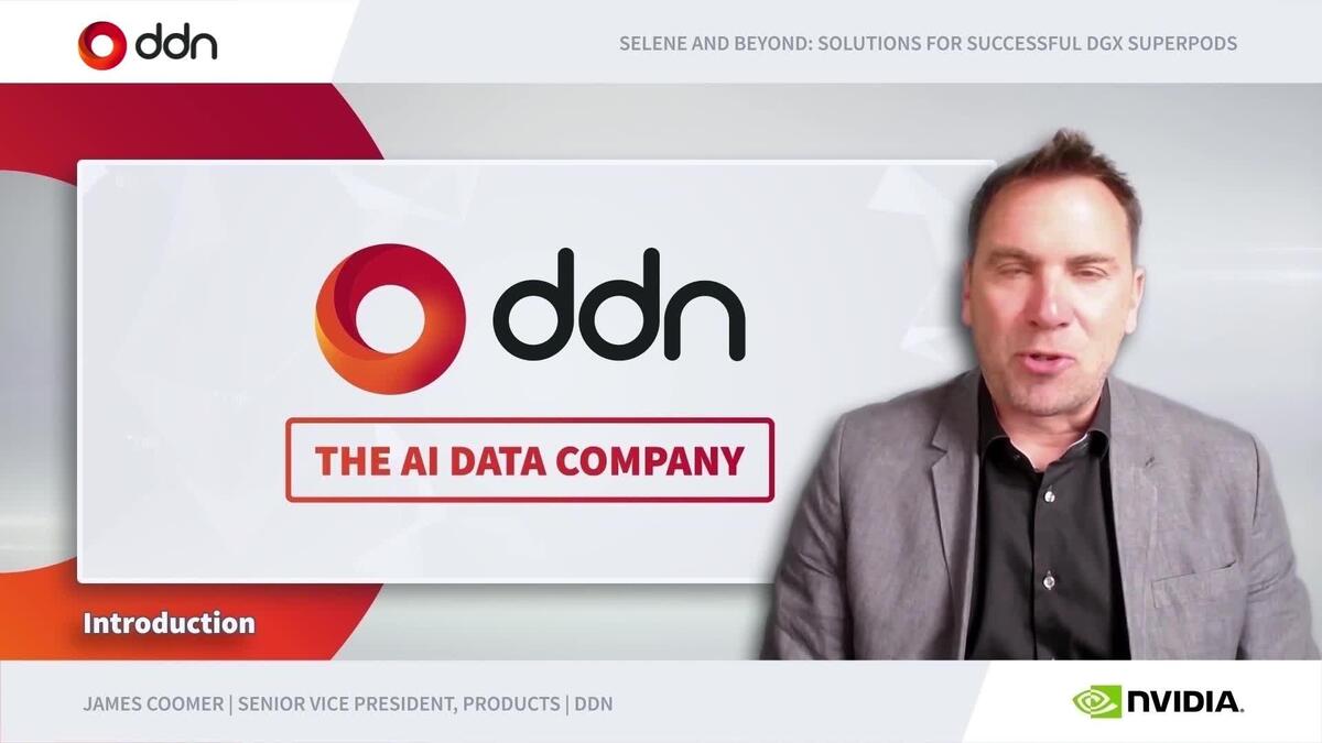 Selene and Beyond: Solutions for Successful DGX SuperPODs (Presented by ...