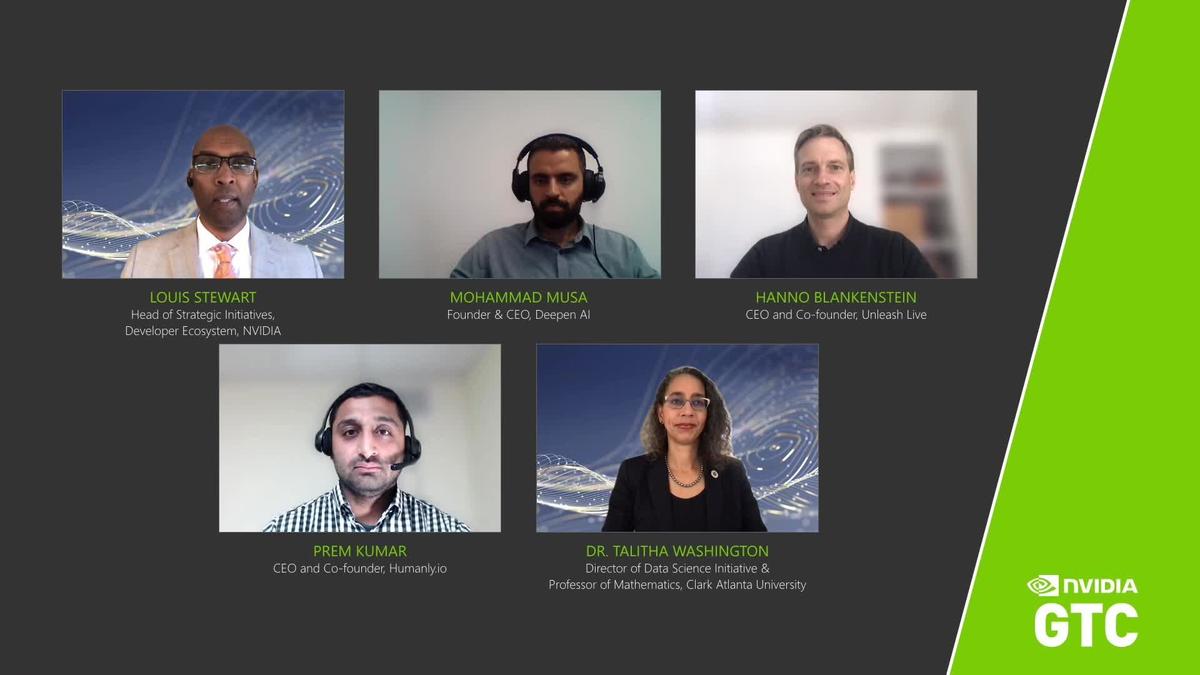 Building a Career in Artificial Intelligence SE31714 | GTC Digital ...