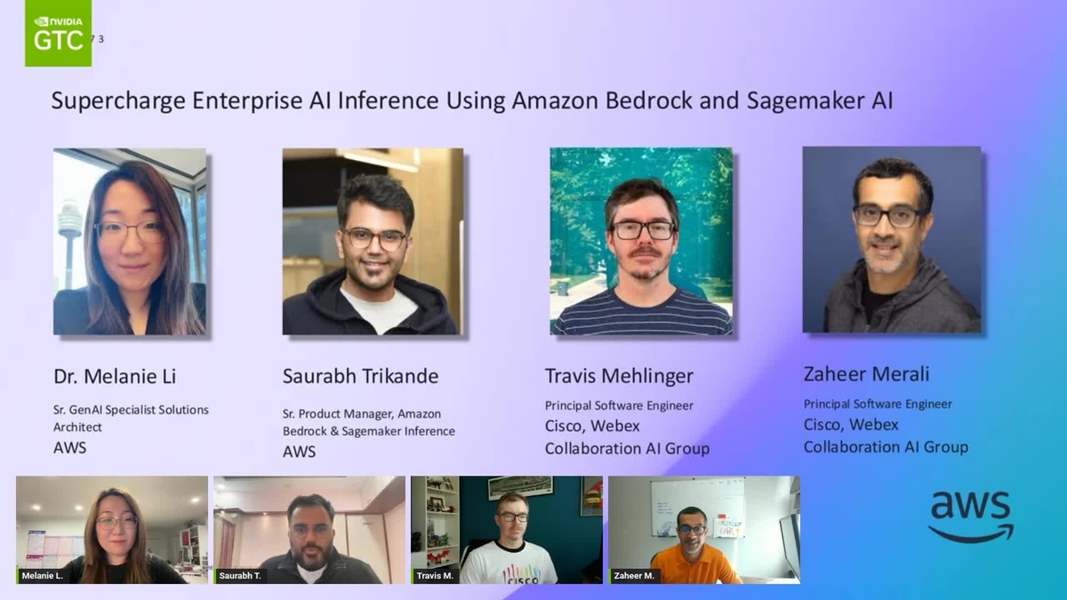 Supercharge Enterprise AI Inference Using Amazon Bedrock and SageMaker AI (Presented by Amazon ...
