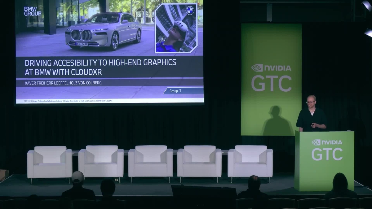 Driving Accessibility to High-End Graphics with BMW and CloudXR S61443 ...