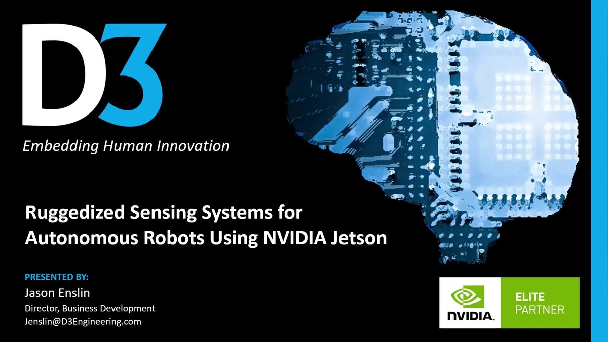 Applying A Ruggedized Vision System For Autonomous Robots Presented By
