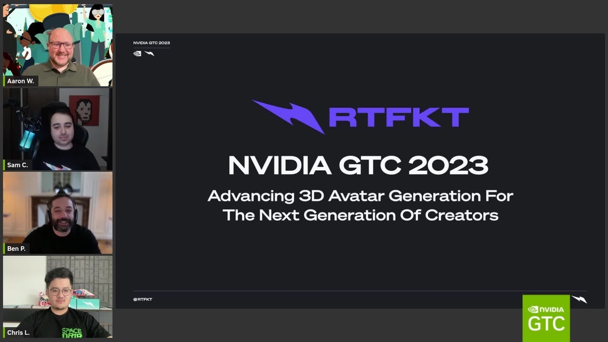 Advancing 3D Avatar Generation for the Next Generation of Creators | GTC Digital Spring 2023 ...