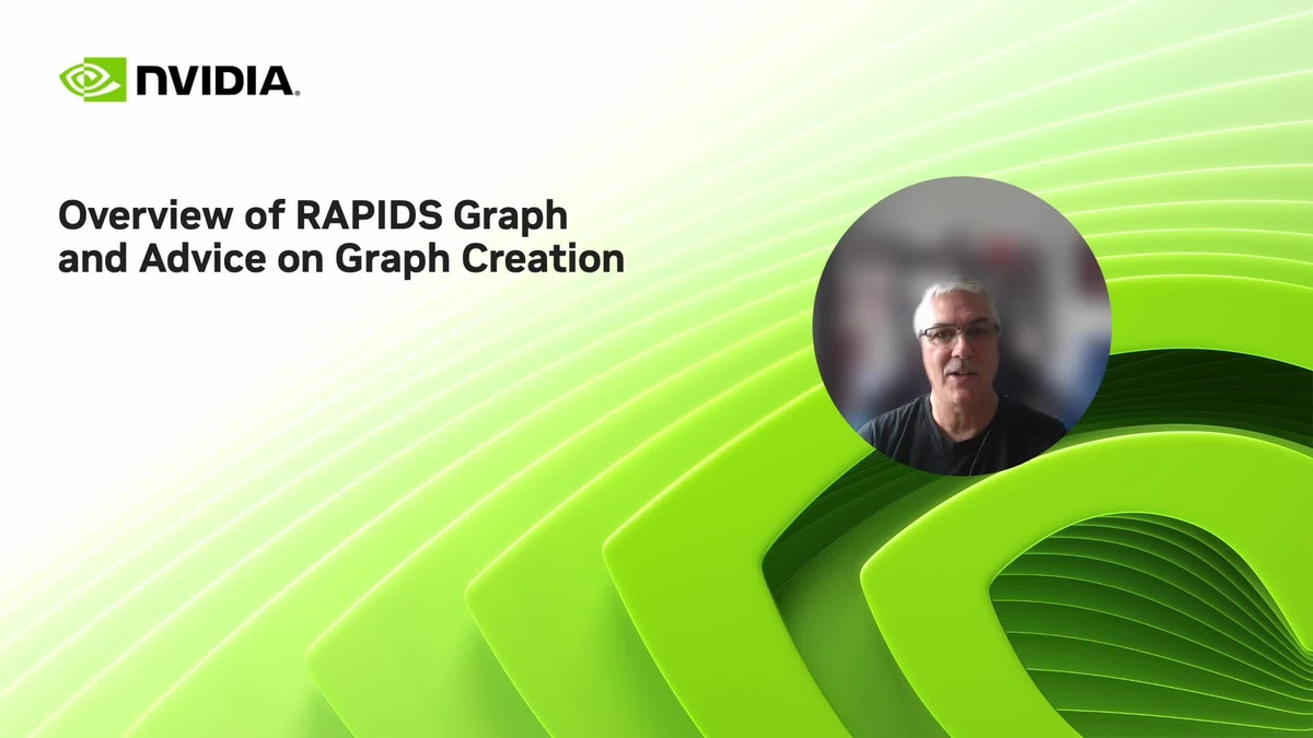 Developing Payment Graphs With cuGraph | Other 2024 | NVIDIA On-Demand