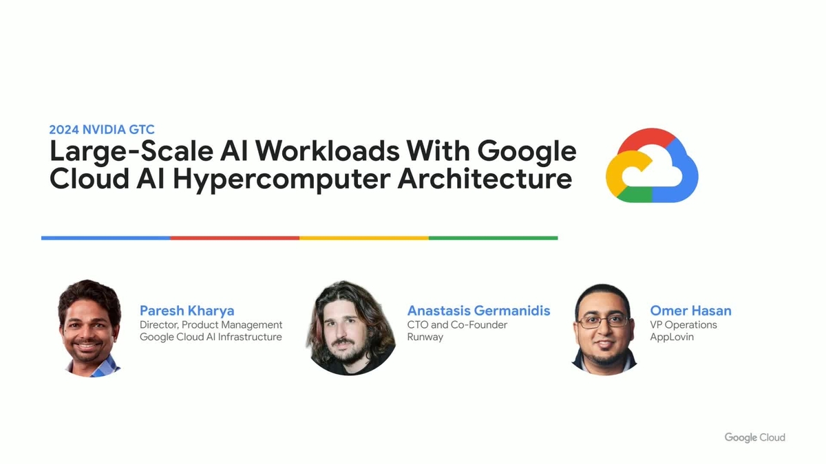 Empower Large-Scale AI Workloads With Google Cloud AI Hypercomputer Supercomputing Architecture ...