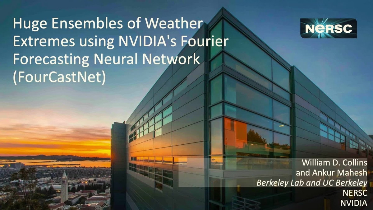 Huge Ensembles of Weather Extremes using NVIDIA's Fourier Forecasting Neural Network ...
