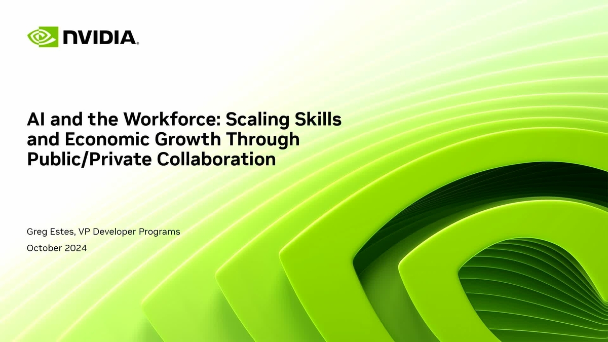 AI and the Workforce: Scaling Skills and Economic Growth Through Public ...