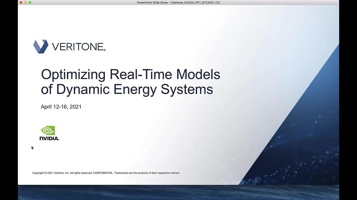 Optimizing Real-Time Models of Dynamic Energy Systems | GTC Digital ...