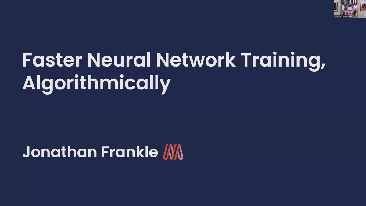 Faster Neural Network Training Algorithmically Gtc Digital Spring 2022 Nvidia On Demand