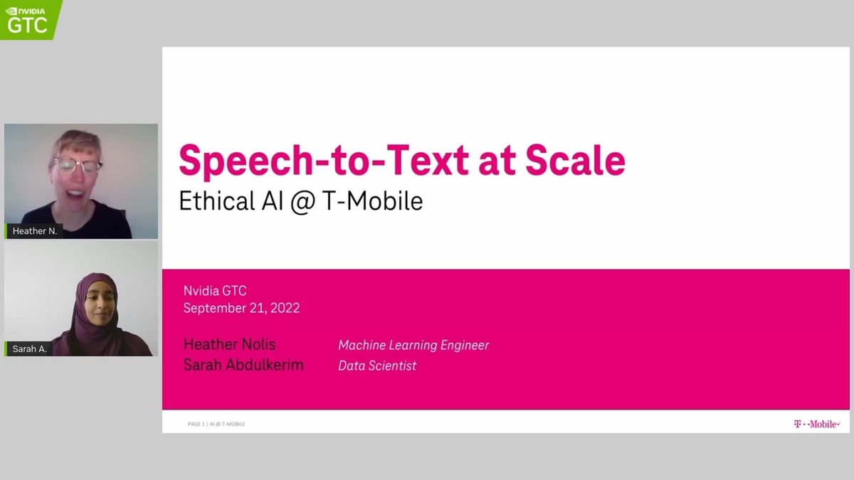 Speech To Text At Scale Nvidia On Demand