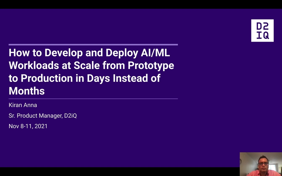 How to Develop and Deploy AI/ML Workloads at Scale from Prototype to ...