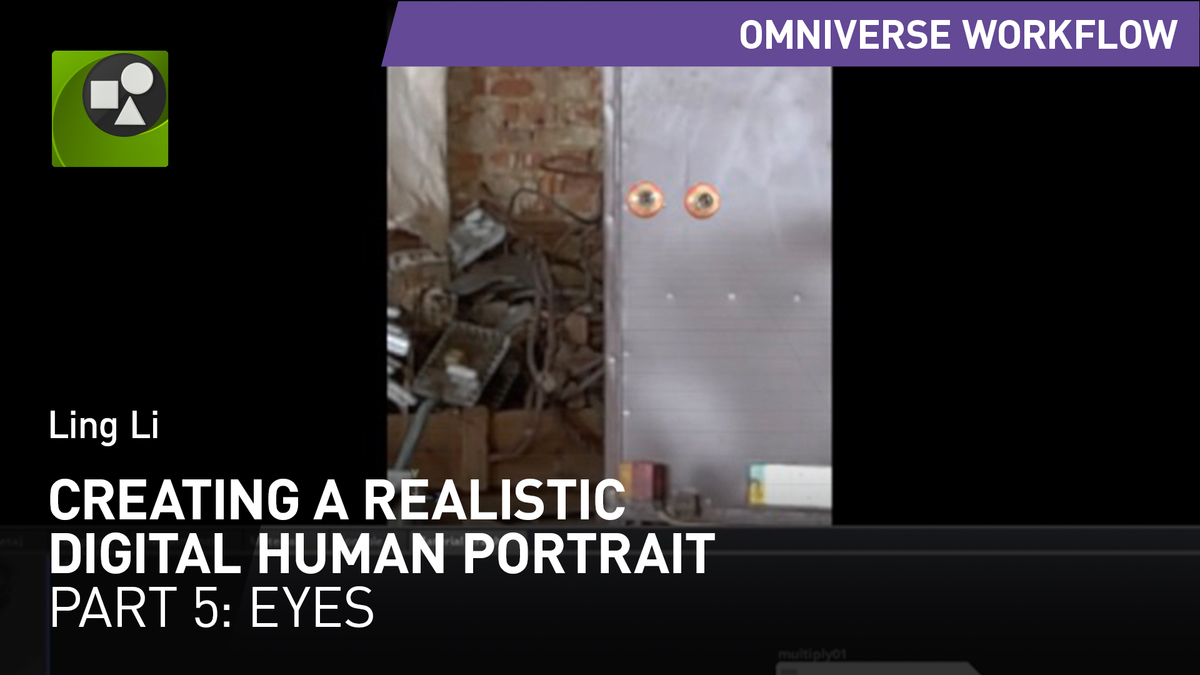 Creating a Realistic Digital Human Portrait - Part 5: Eyes | Omniverse ...