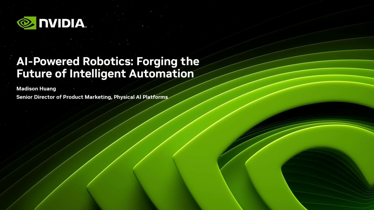 Ai Powered Robotics Forging The Future Of Intelligent Automation S72529 Gtc 2025 Nvidia On