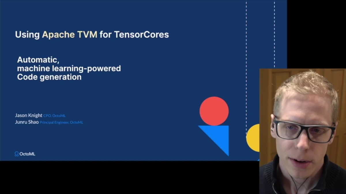Using Apache Tvm For Automatic Machine Learning Powered Tensorcore Code Generation Gtc