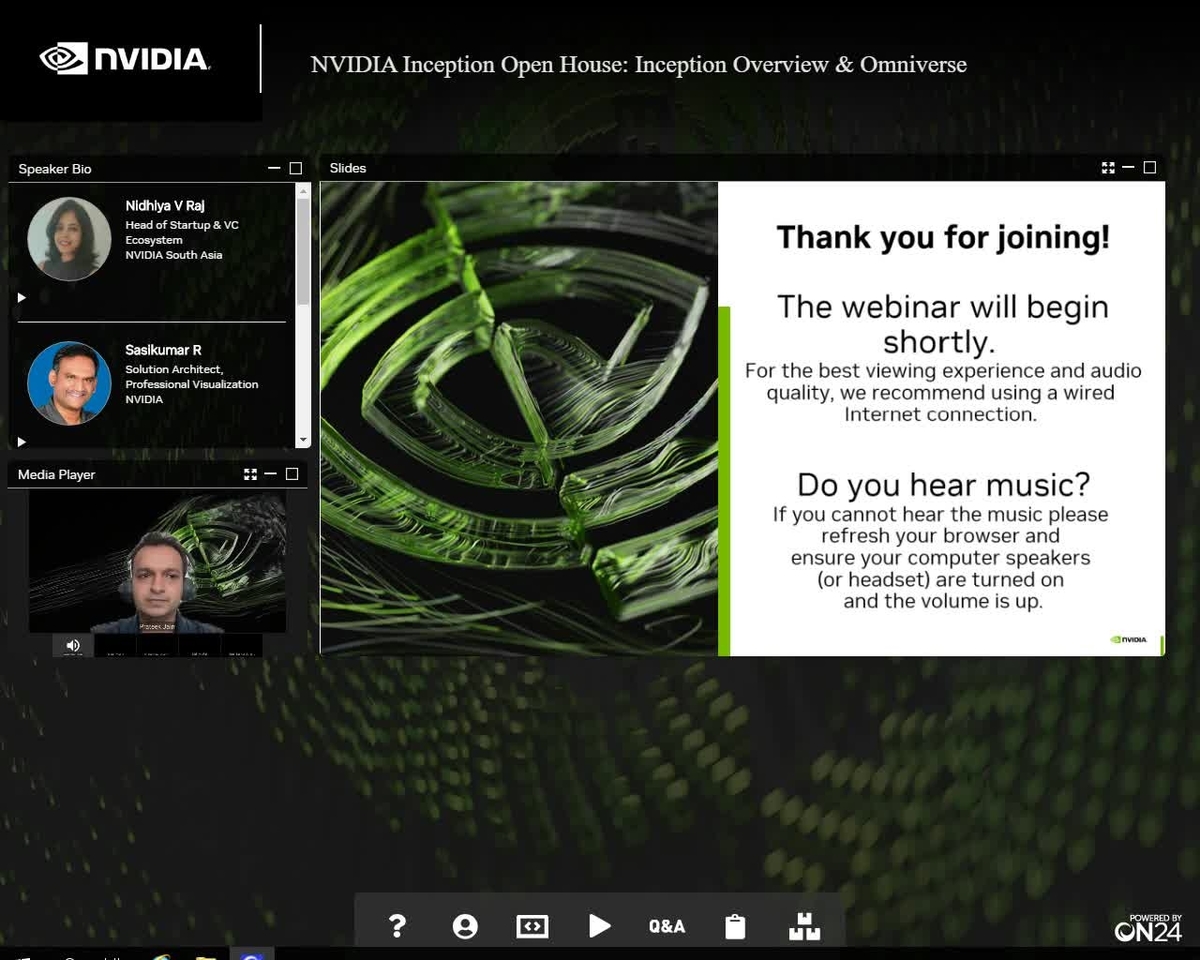 NVIDIA Inception Open House: Inception Overview & Omniverse | Other ...