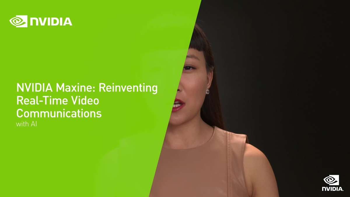 The Magic of Maxine - Reinventing communication with AI | GTC Digital Spring 2022 | NVIDIA On-Demand