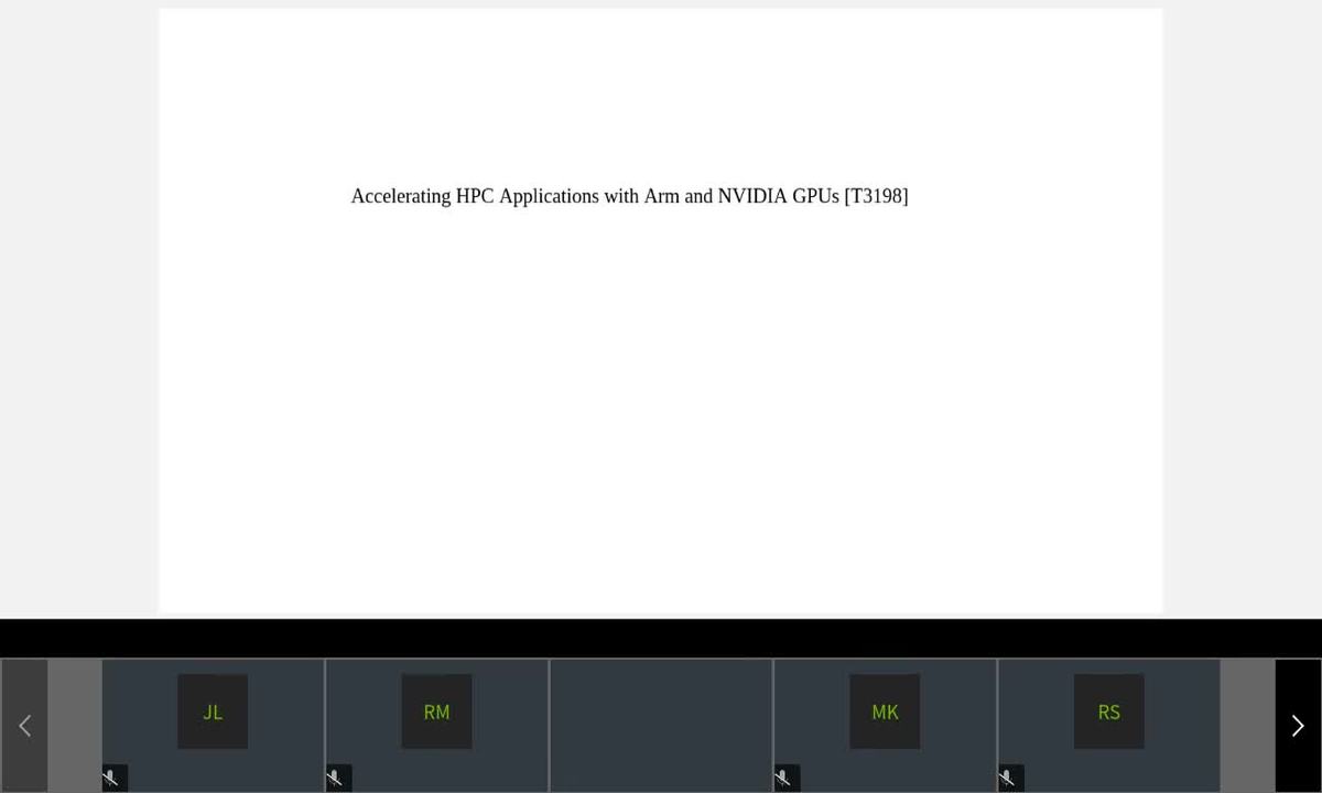 Accelerating Hpc Applications With Arm And Nvidia Gpus Gtc Digital April 2021 Nvidia On Demand