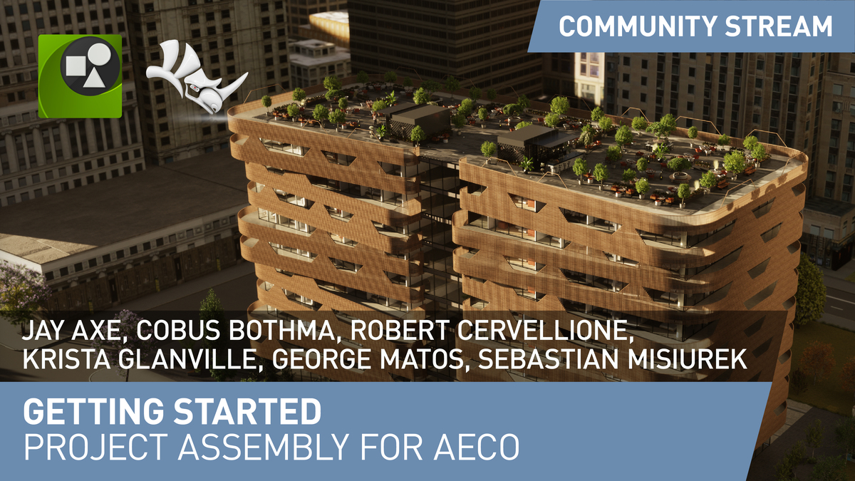 Nvidia Community Stream Getting Started Project Assembly For Aeco Omniverse 2020 Nvidia